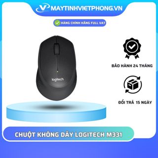 CHUỘT KHÔNG DÂY LOGITECH M331 (USB/MÀU ĐEN-XÁM) giá tốt Tháng 08, 2025