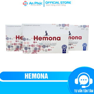 Viên Uống Bổ Bầu HEMONA Hộp 30 Viên - Bổ Sung DHA, EPA, Vitamin và ...
