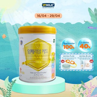 Sữa bột Namyang Imperial KID XO GT 800g cho TRẺ từ 2-15 tuổi phát triển chiều cao an toàn trong ...