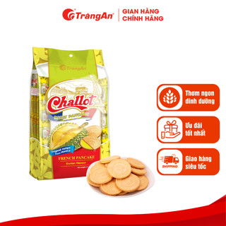 Bánh Pháp Challot gói 275g, nhân kem vị sầu riêng, thơm bùi, giòn xốp ...