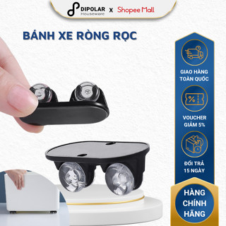 Bộ 4 Bánh Xe Ròng Rọc Mini DIPOLAR Chịu Lực Tốt Xoay 360 Độ Tự Dính ...