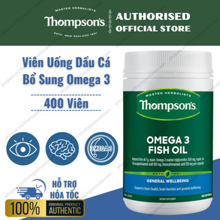 Viên Uống Dầu Cá Bổ Sung Omega 3 - Thompson's Omega3 Fish Oil - 400 ...