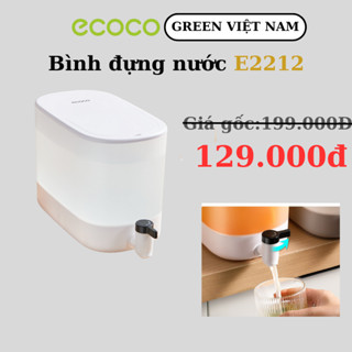Bình Đựng Nước Tủ Lạnh ECOCO E2212 - Bình Có Vòi Tiện Dụng, Dung Tích 4L giá tốt Tháng 09, 2025