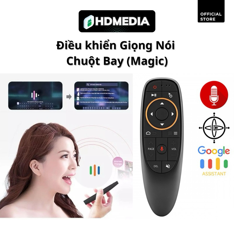 Chuột Bay Điều Khiển Giọng Nói G10s LOẠI 1 chuyên dùng TV BOX | Hagu Life