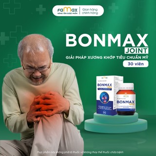 VIÊN UỐNG XƯƠNG KHỚP BONMAX JOINT LỌ 30 VIÊN giá tốt Tháng 08, 2025