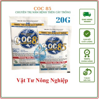 Thuốc trừ nấm bệnh trên cây kiểng COC85 giá tốt Tháng 10, 2024