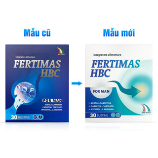 (CHE TÊN SP) Gói Pha FERTIMAS HBC (Mẫu mới) Hộp 30 Gói - Giúp Tăng Chất ...