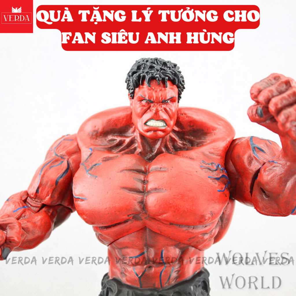 Mua Hulk và Red Hulk, mô hình người khổng lồ Xanh Đỏ, đồ chơi siêu nhân ...