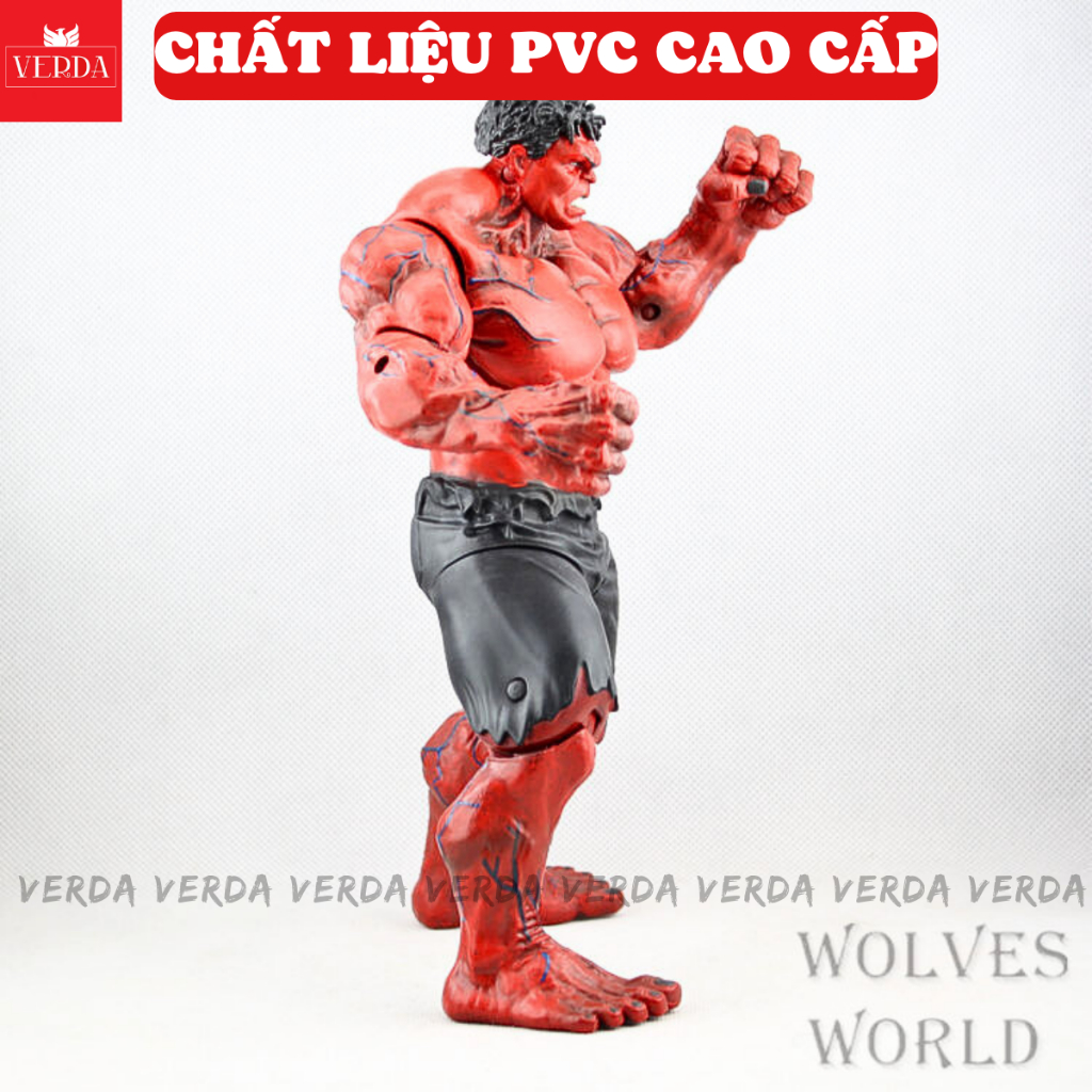 Mua Hulk và Red Hulk, mô hình người khổng lồ Xanh Đỏ, đồ chơi siêu nhân ...