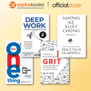 Sách - Lẻ/Combo The One Thing + Deep Work + Grit +Những Kẻ Xuất Chúng ...