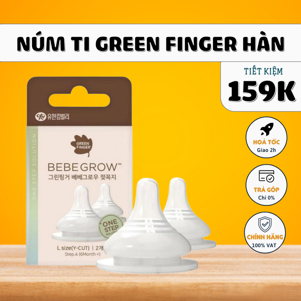 Núm ti Green Finger Hàn Quốc chính hãng đủ size S/M/L/LL/LLL [Lắp vừa ...