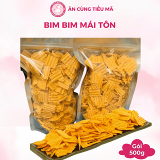 500g Bim bim mái tôn, snack vị bắp giòn giòn, đồ ăn vặt tuổi thơ thơm ...
