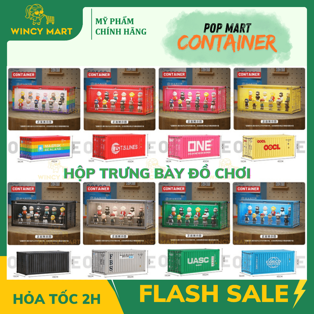 Container Popmart giá rẻ Tháng 8,2025 | BigGo Việt Nam