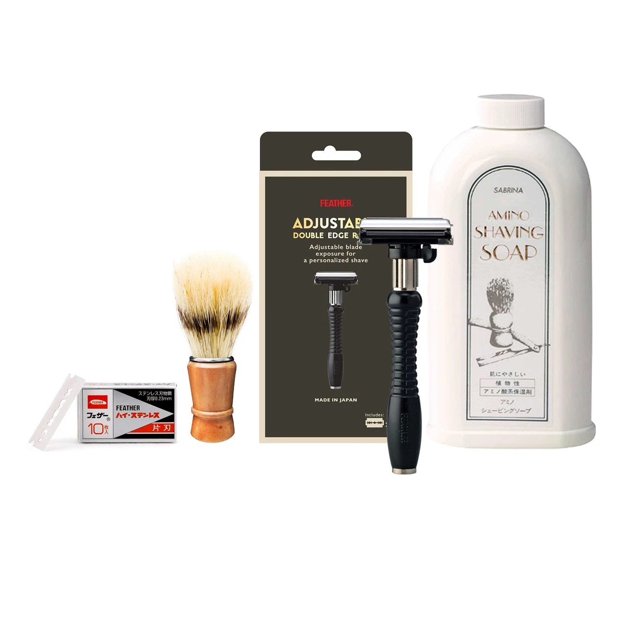 Dao Cạo Râu Feather Adjustable Double Edge Safety Razor - Classic.vn