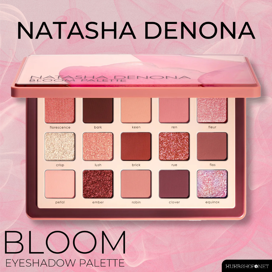 Bảng mắt Natasha Denona Bloom Eyeshadow Palette 15 ô màu dễ tán lên màu ...