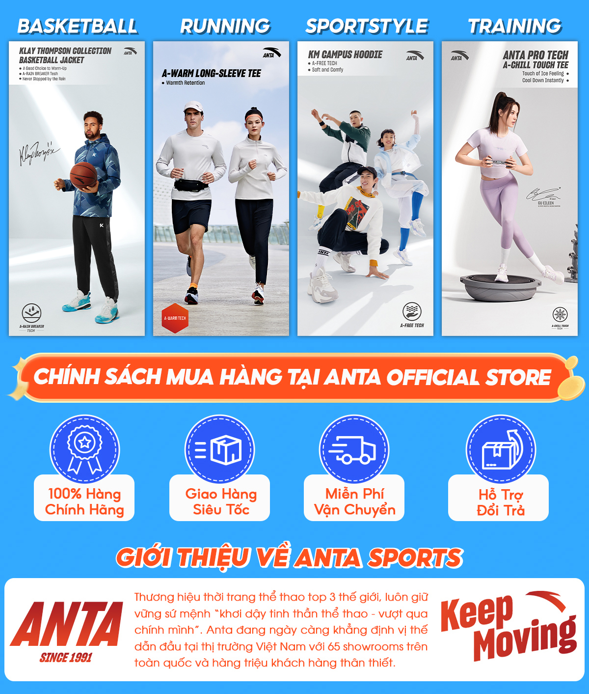 Anta Official Store - Shopee Mall Online | Shopee Việt Nam