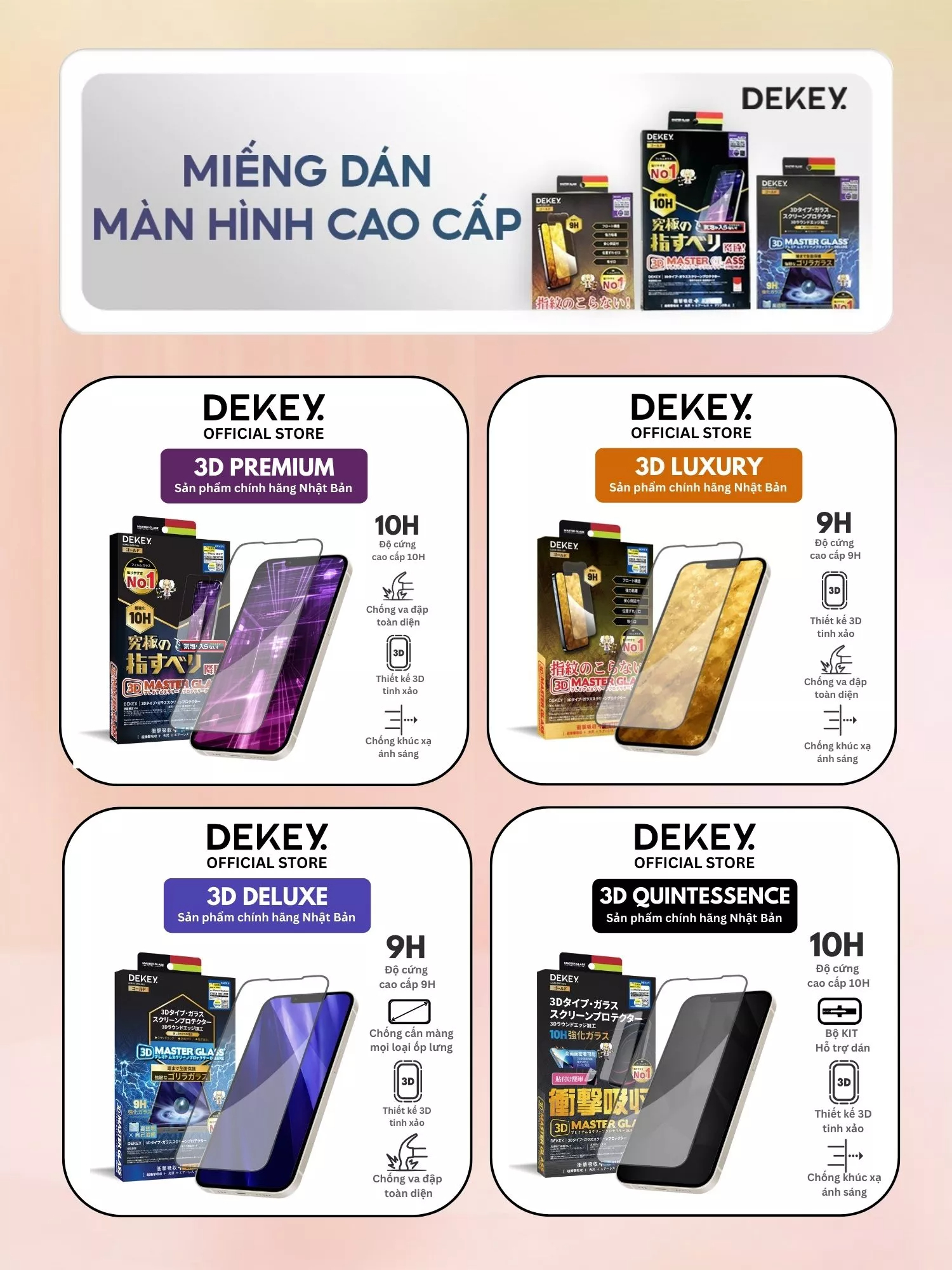 DEKEY OFFICIAL STORE, Cửa hàng trực tuyến | Shopee Việt Nam