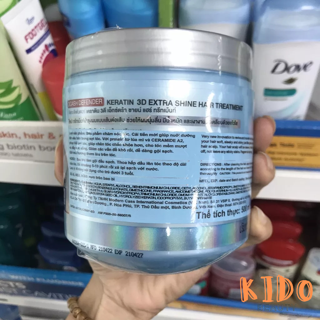 Mua Hấp dầu DCASH Detox Preventive / 3D Defender 500ml (Nâu / Xanh ...
