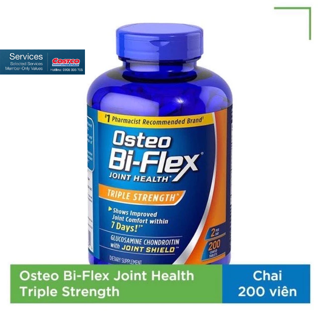 Mua VIÊN UỒNG BỔ KHỚP OSTEO BI-FLEX CHAI 200 VIÊN DATE 2026 giá rẻ nhất ...