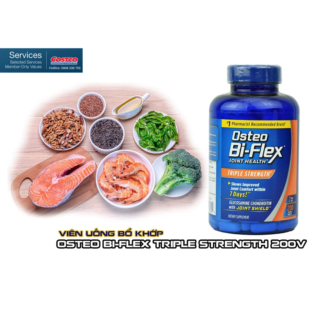 Mua VIÊN UỒNG BỔ KHỚP OSTEO BI-FLEX CHAI 200 VIÊN DATE 2026 giá rẻ nhất ...